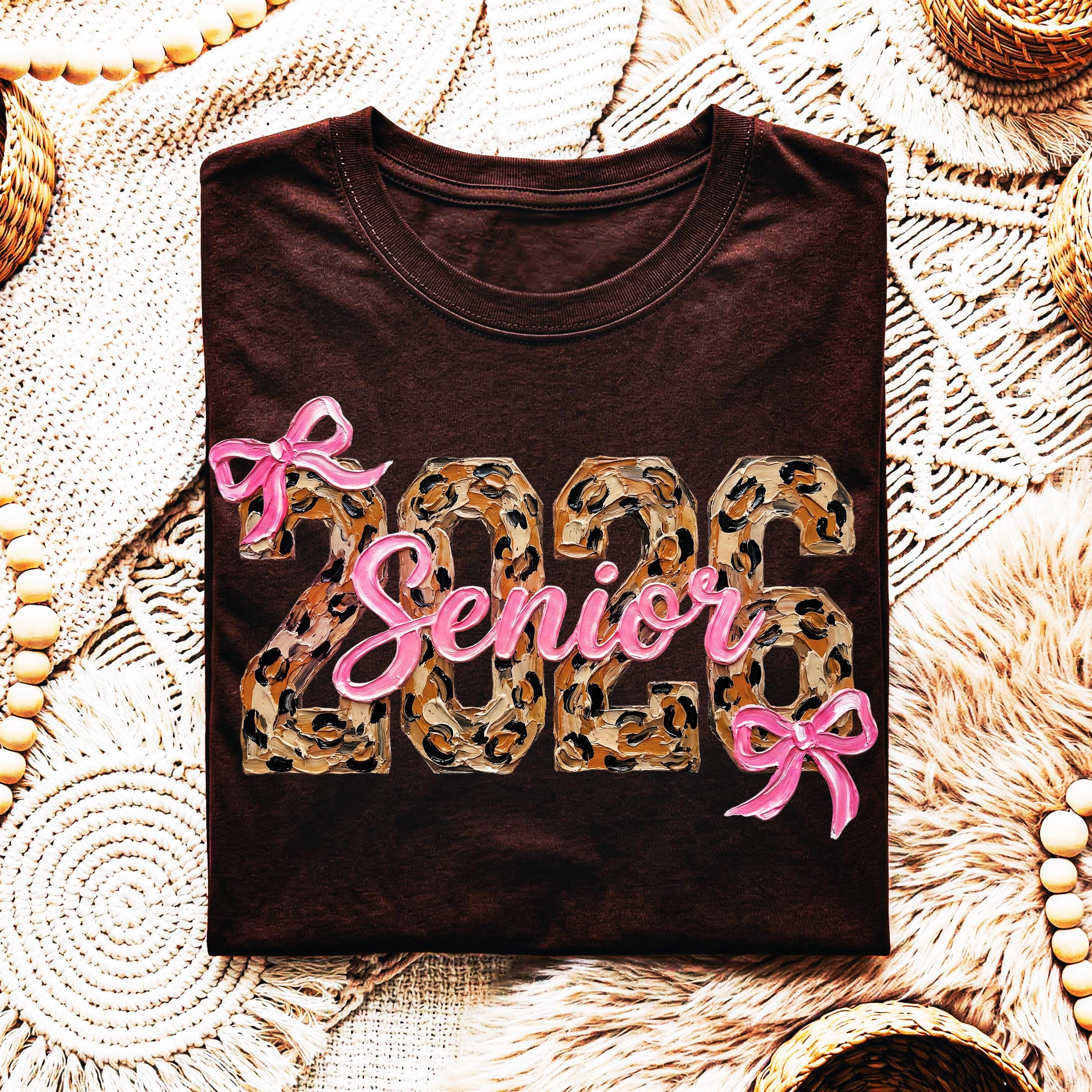 Leopard Senior 2026 Png, Graduation Sublimation Png, Class of 2026 Png ...