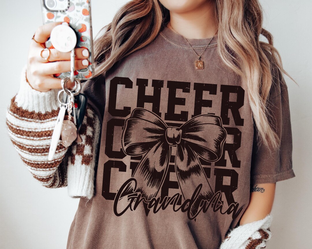 Cheer Grandma SVG: Cheerleading Shirt Design (digital Download) - Etsy