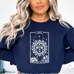 Tarot Card Sun Svg Png, Mystic Tarot SVG, Digital File, Illustration ...