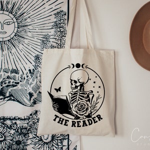 The Reader Svg Png, Book Lover Svg, Book Club, Book Worm Svg, Skeleton ...