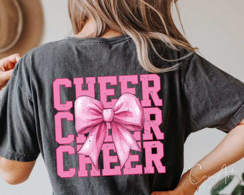 Pink Football Coquette PNG: Cheer Mama T-shirt Design (digital Download ...