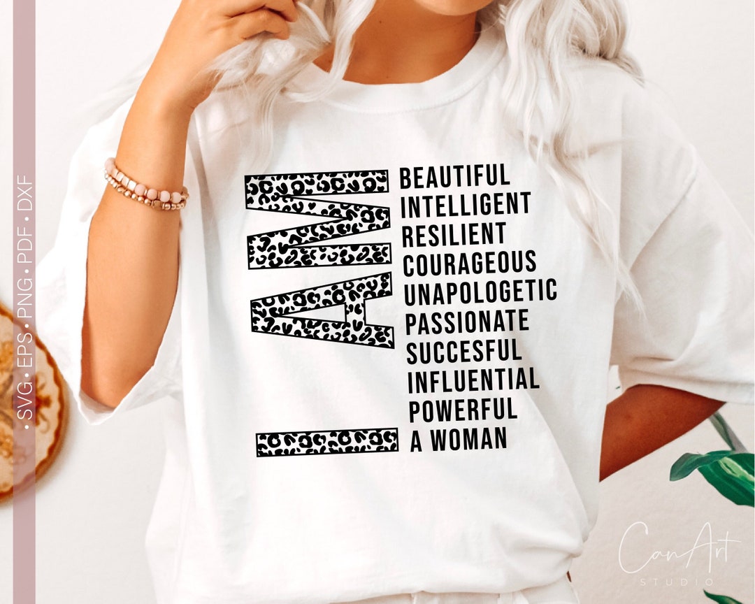 I Am Woman Svg Strong Woman Svg Empowered Woman Svg - Etsy
