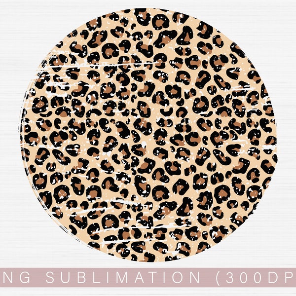 Cheetah Print Circle Png - Etsy