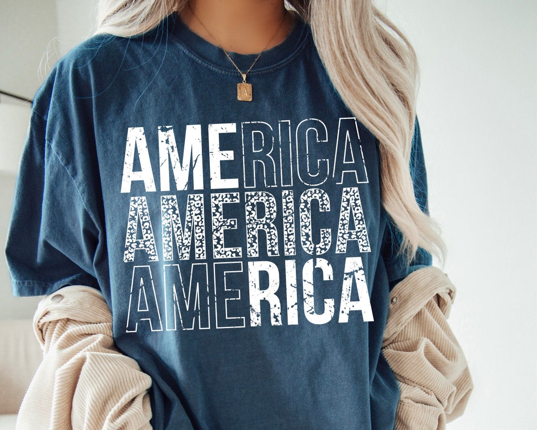 America Svg, Patriotic Svg Png Cut File, Cricut or Sublimation Print Shirt Designs, USA Svg ...