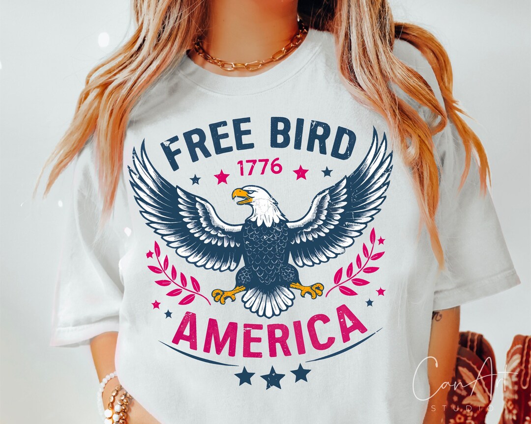 Free Bird America Png, American Pride Png, 4th of July Png, Patriotic ...
