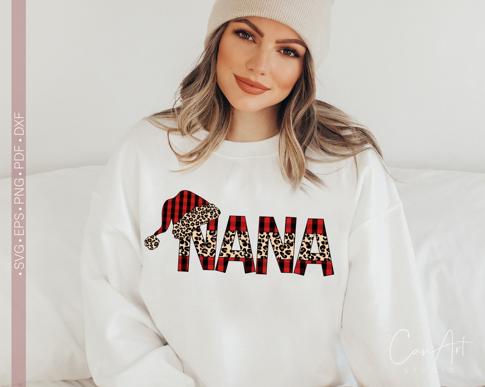 Nana Svg Christmas Nana Svg Nana Png Sublimation Design - Etsy