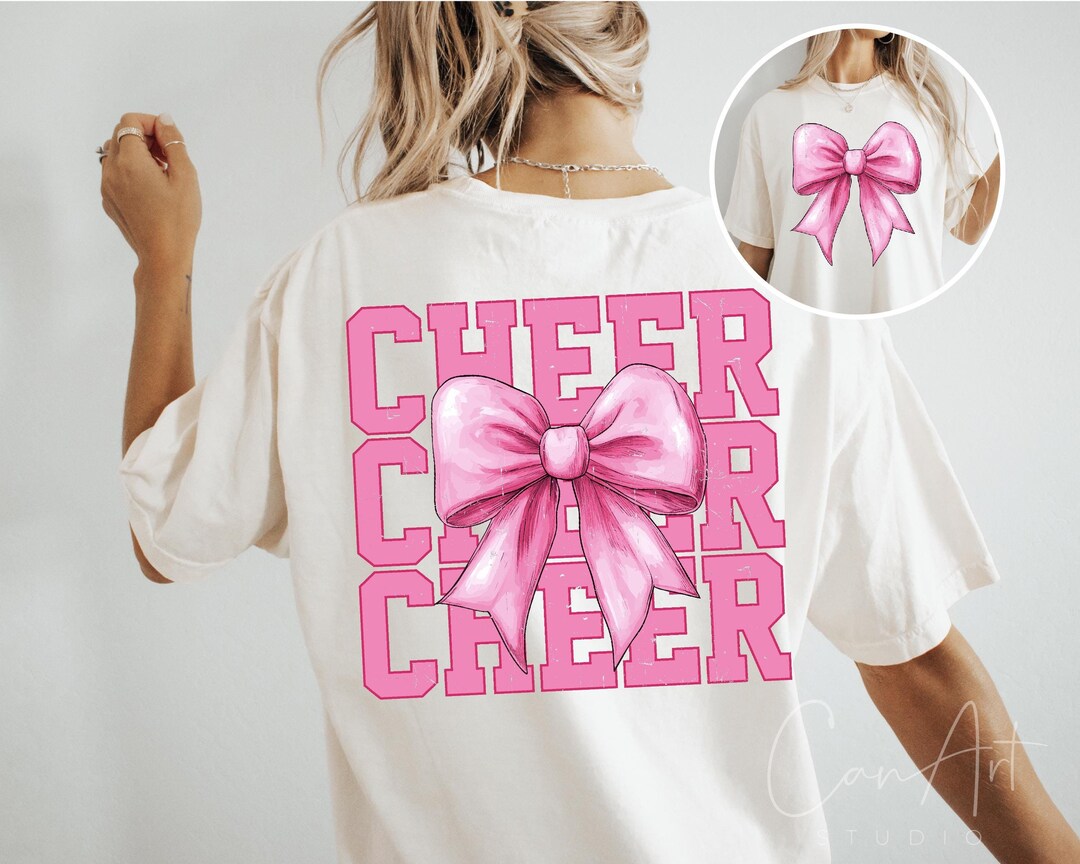 Pink Football Coquette PNG: Cheer Mama T-shirt Design (digital Download ...