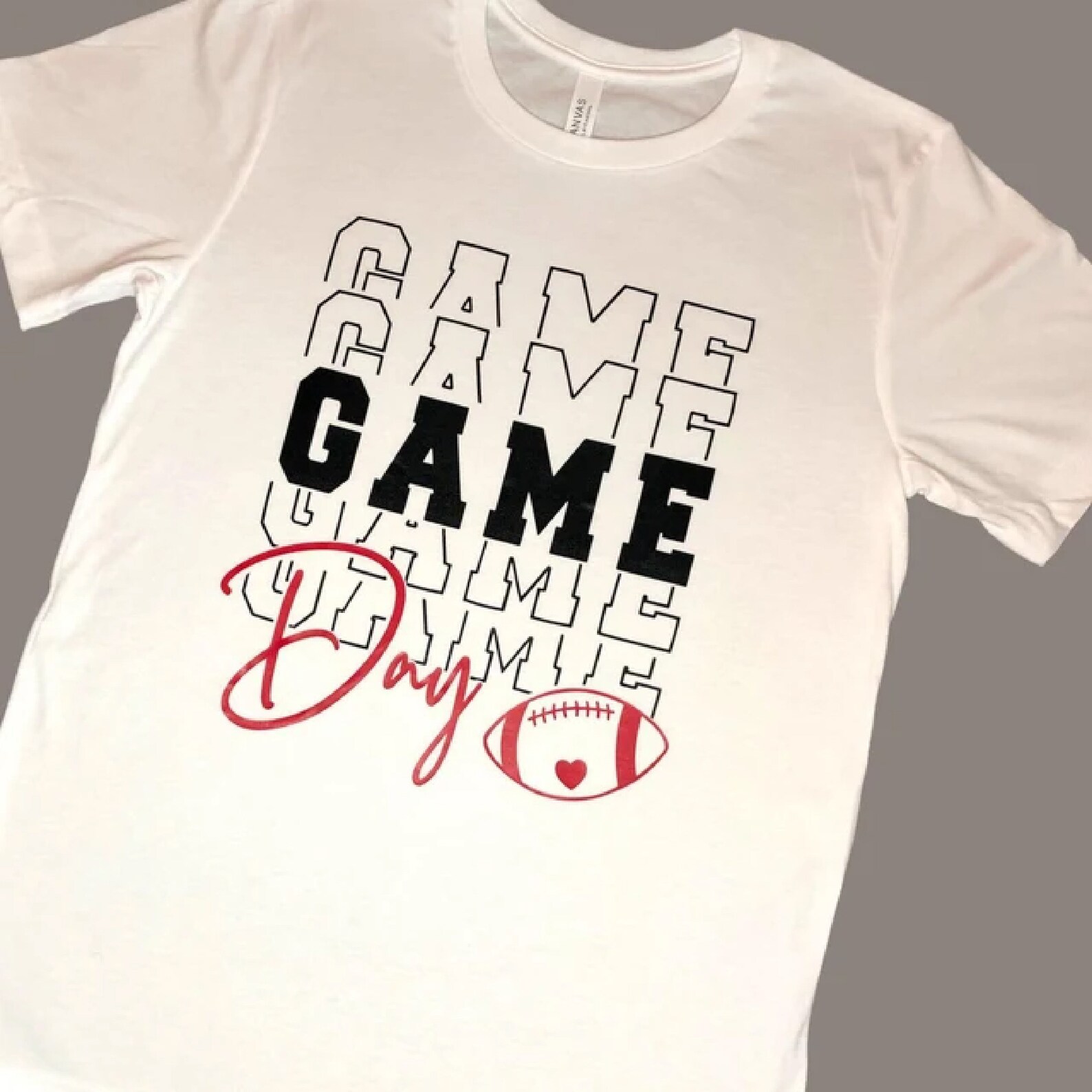 Game Day Svg Football Shirt Svg Game Day Vibes Svgfootball Etsy