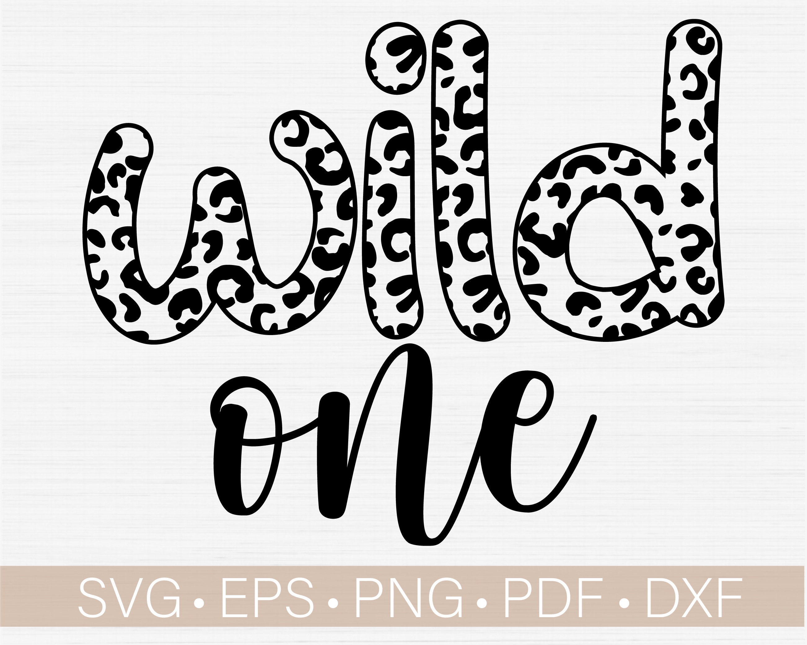 Wild One Svg First Birthday Svg 1st Birthday Svg Baby Girl - Etsy