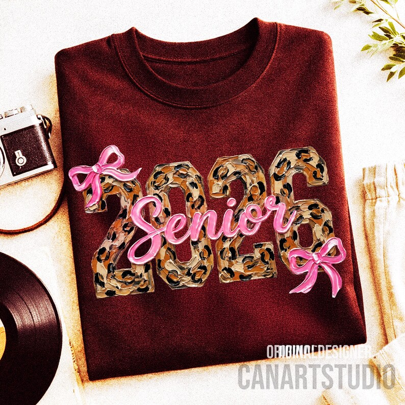 Leopard Senior 2026 Png, Graduation Sublimation Png, Class of 2026 Png ...