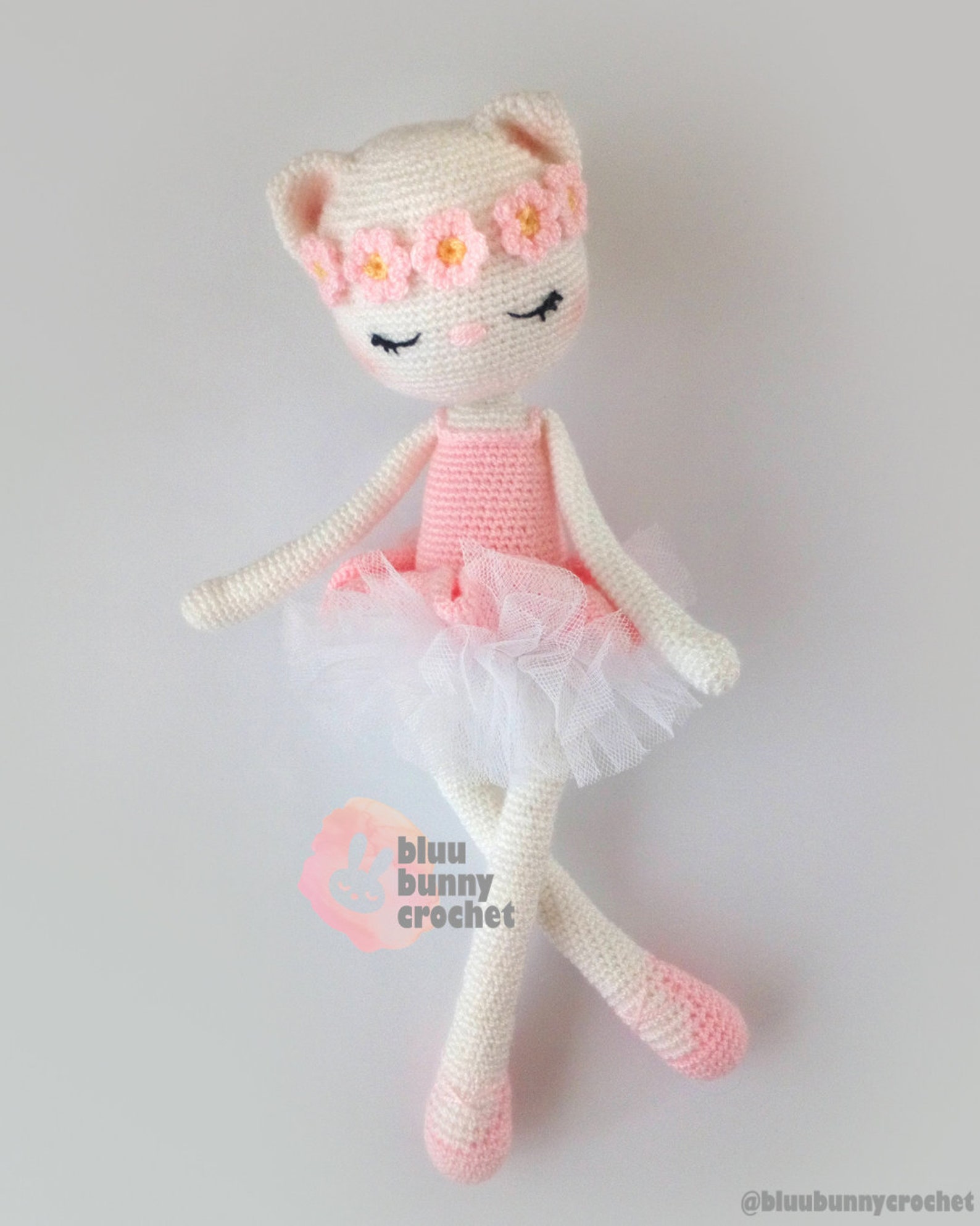 Ballerina Crochet Doll Pattern Pack 5in1 145 Inches 37cm - Etsy
