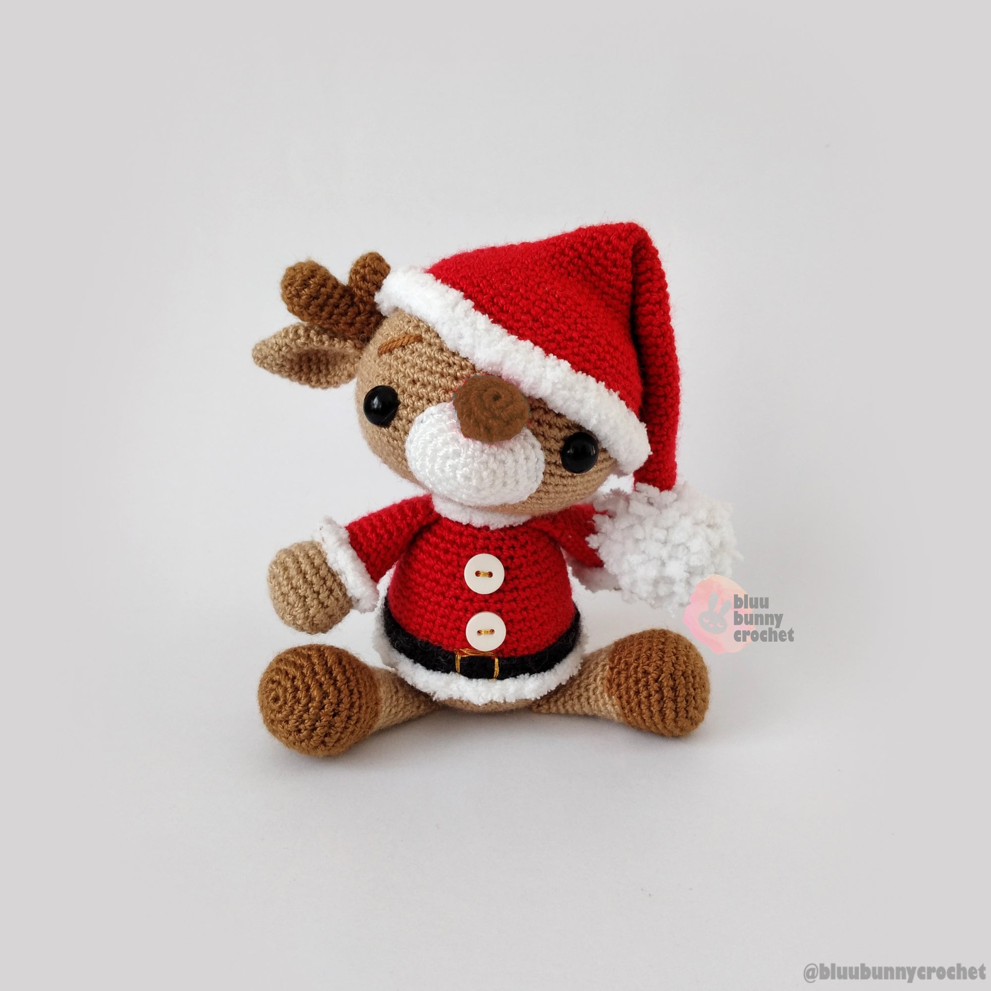 Amigurumi Reindeer Crochet Pattern: Ruby and Rudy Set (PDF Pattern) - Etsy