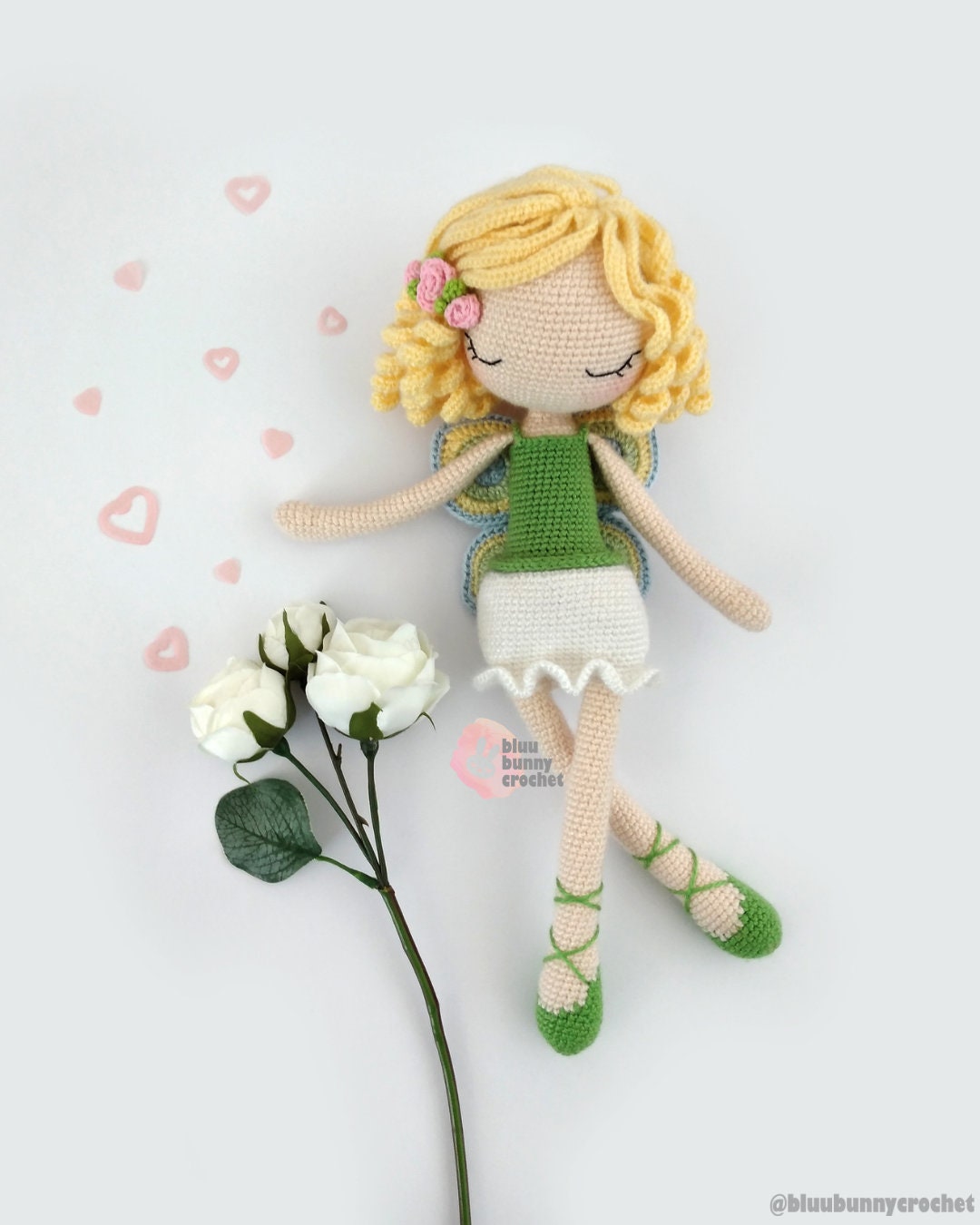 Fairy Crochet Doll Pattern ENG ESP PT Fairy Amigurumi - Etsy