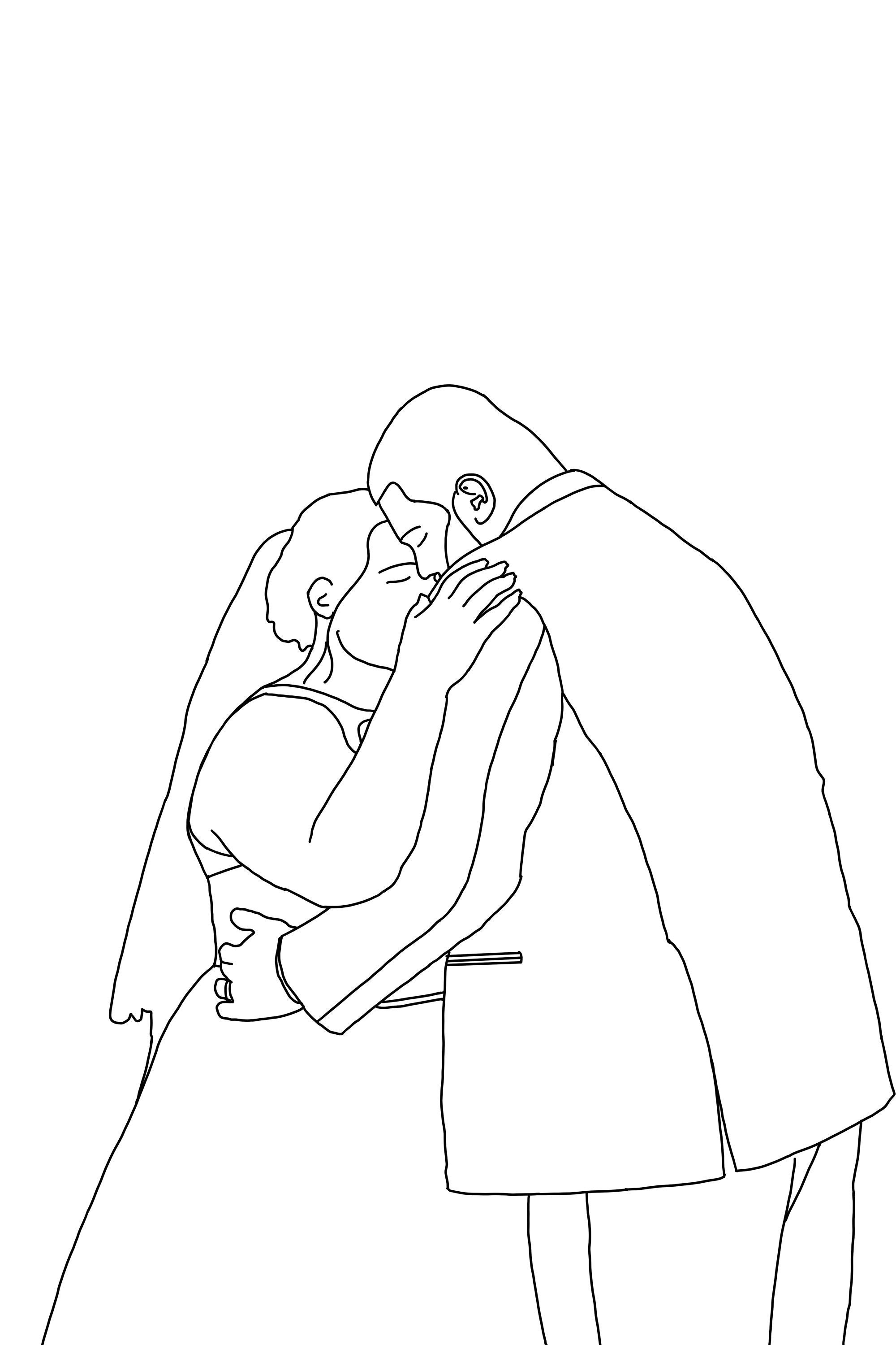 Character Drawing From Real Photo - Etsy