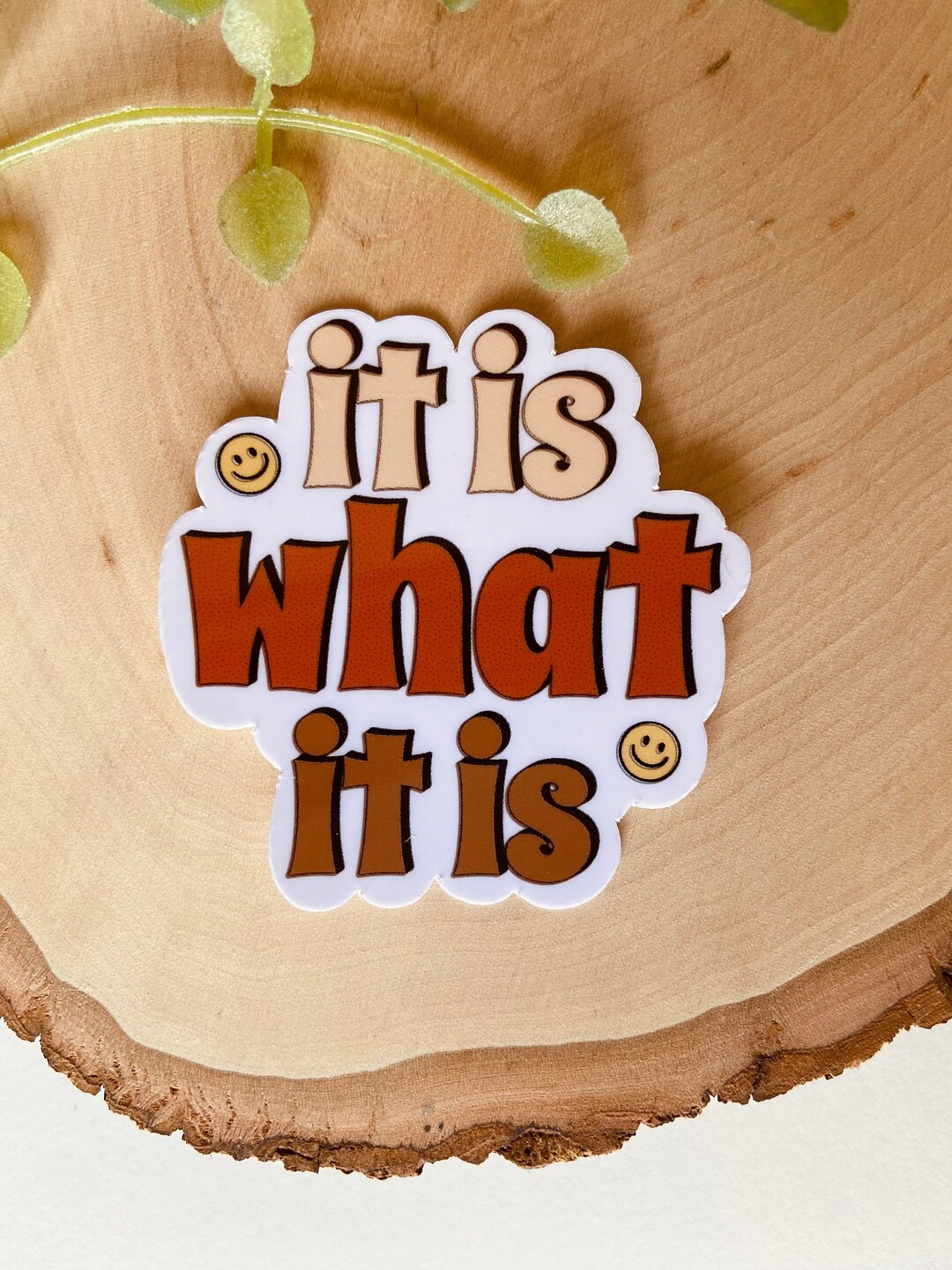 It is What It is Sticker - Etsy
