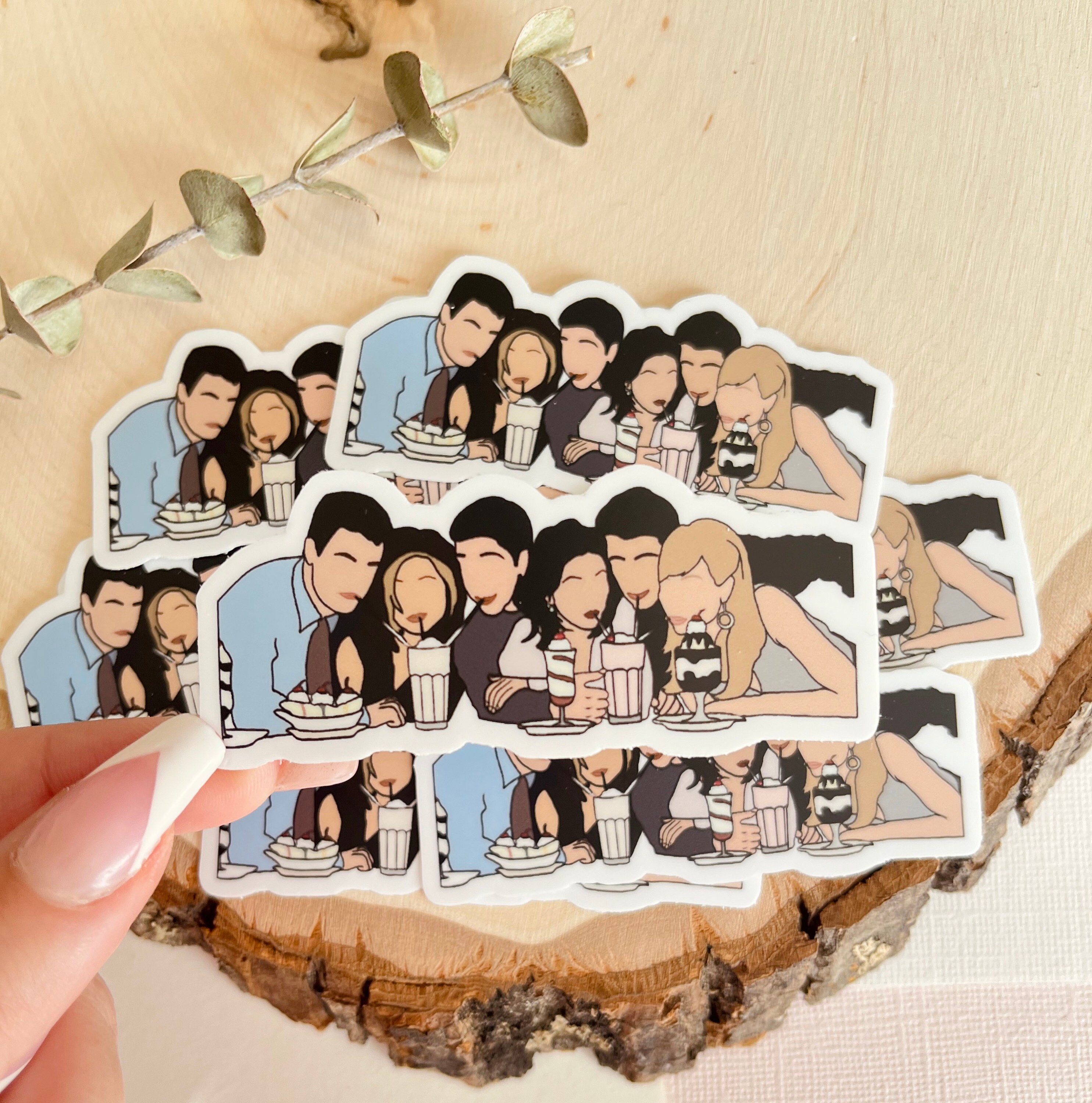 F R I E N D S Sticker - Etsy