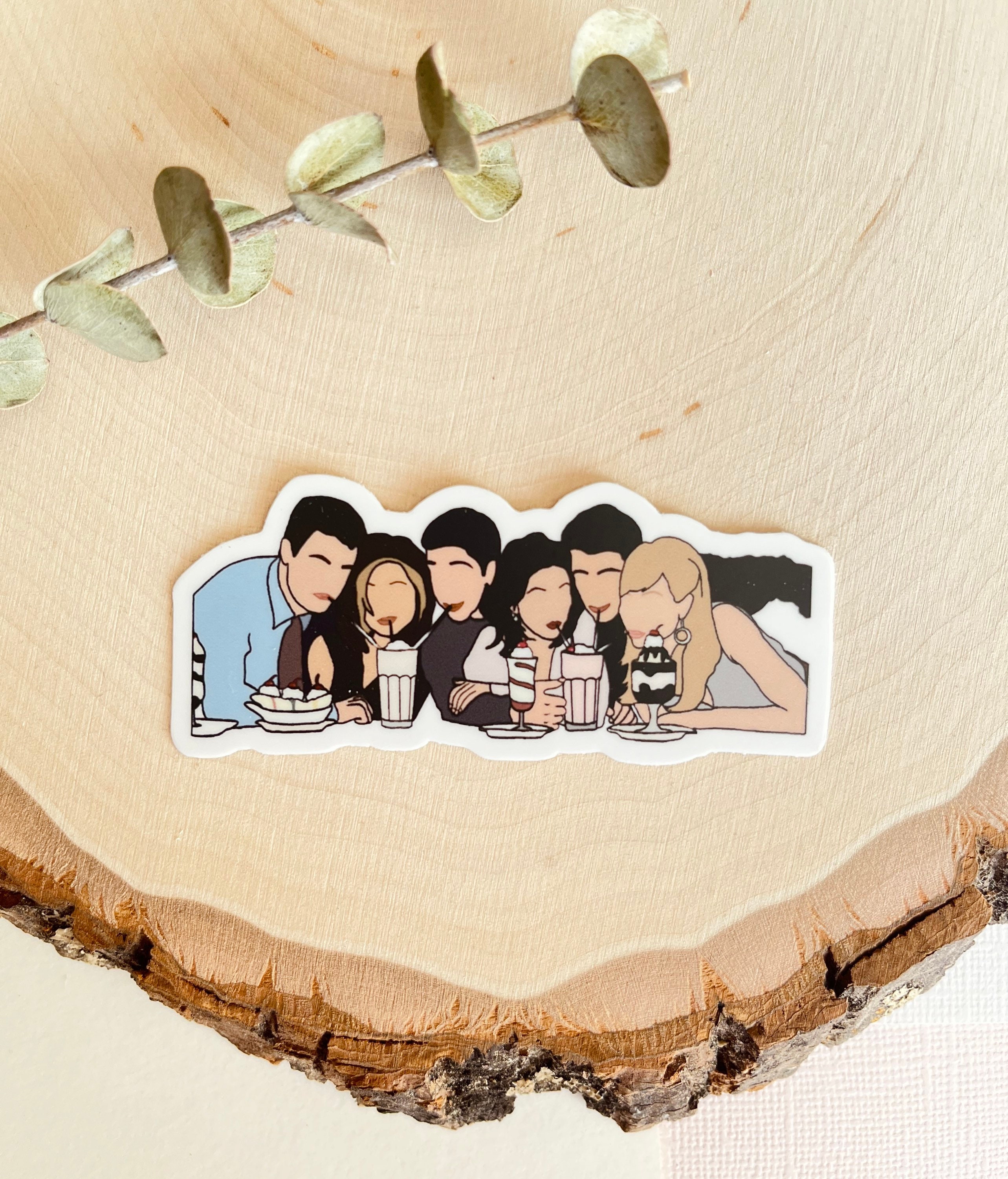 F R I E N D S Sticker - Etsy