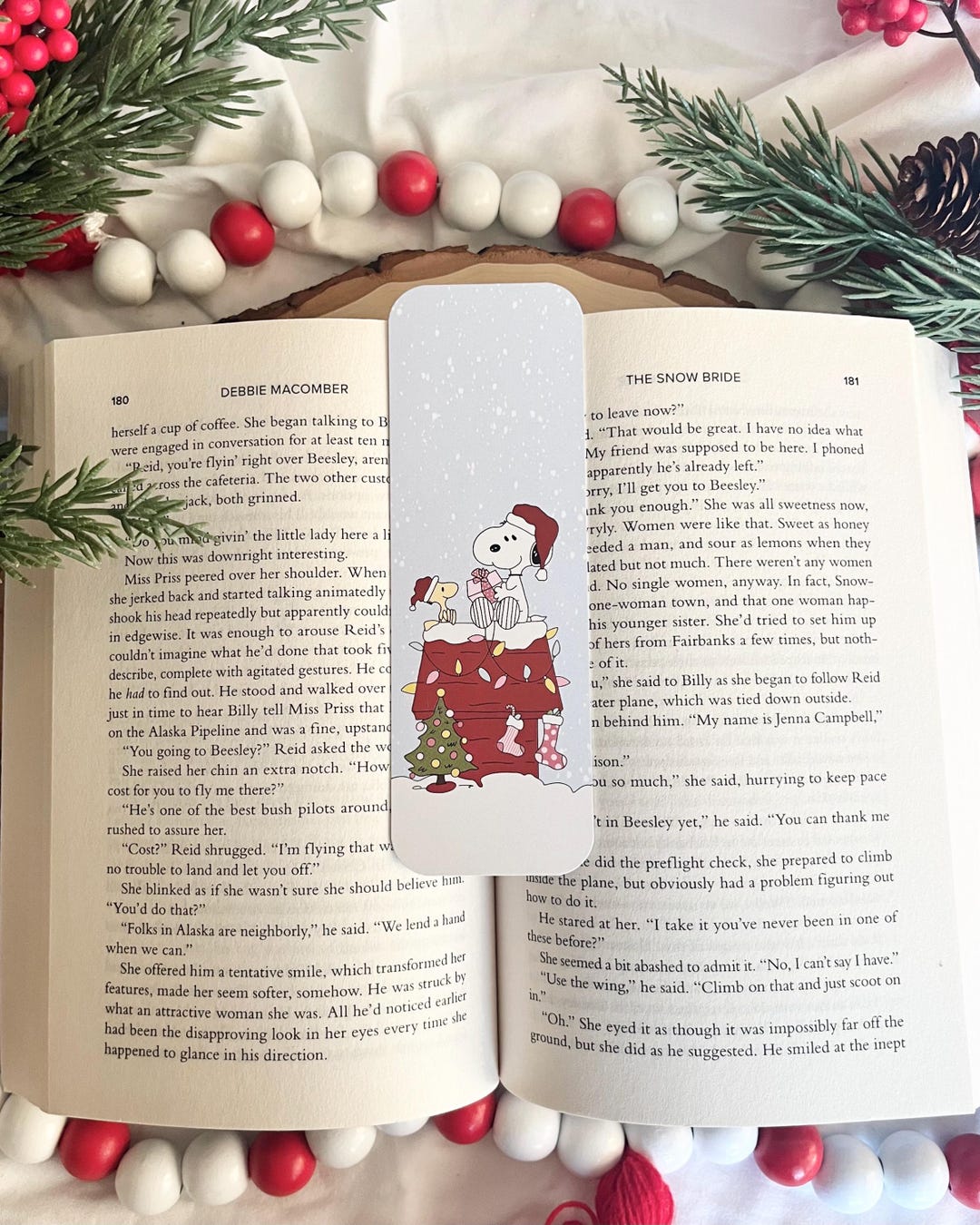 Snoopy & Woodstock Bookmark - Etsy