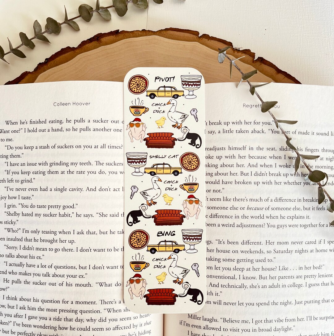 FRIENDS Collage Bookmark - Etsy