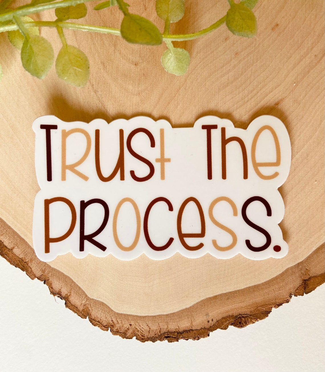 Trust the Process Sticker - Etsy