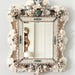 Seashell Mirror, Seashell Art, Hanging Shell Mirror, Shell Art, Coastal ...
