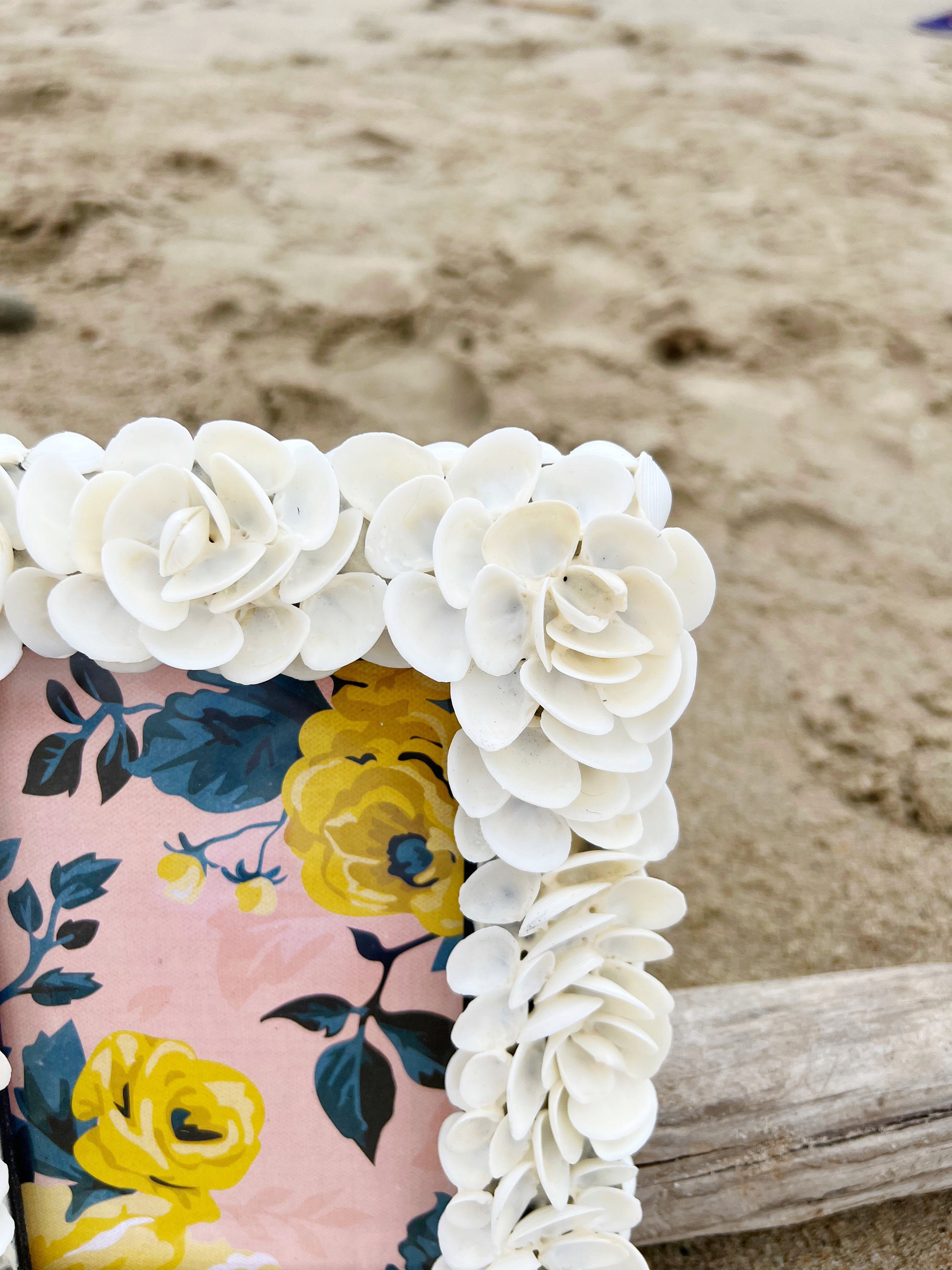 Seashell Picture Frames, Seashell Art, Decorative Shell Frame, Shell ...