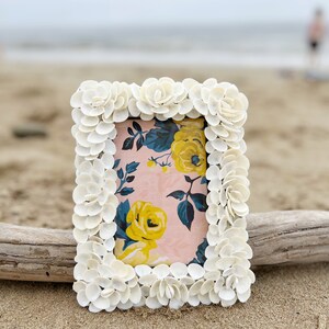 Seashell Picture Frames, Seashell Art, Decorative Shell Frame, Shell ...