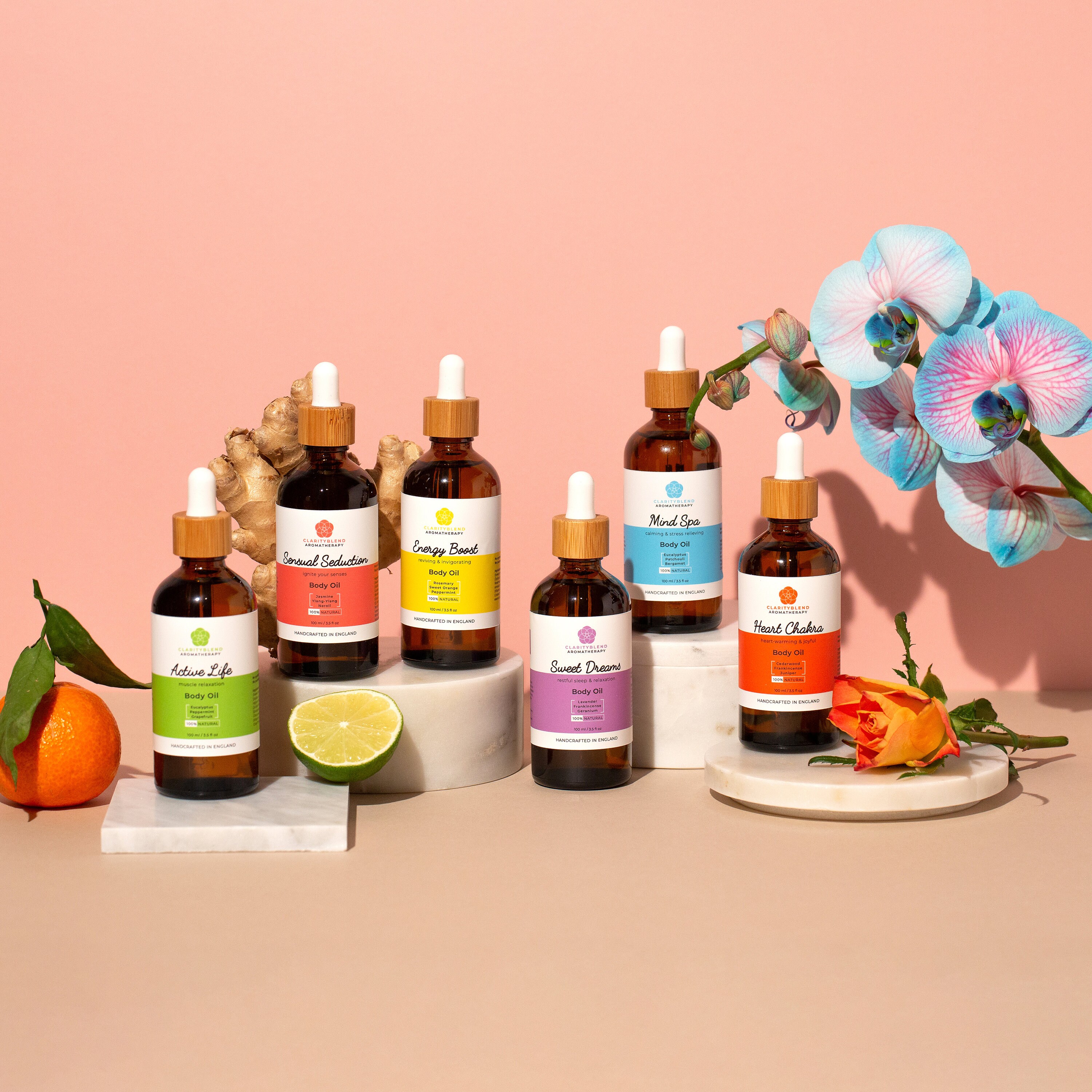 Aromatherapy Body Massage Oil with Rosemary Sweet Orange | Etsy