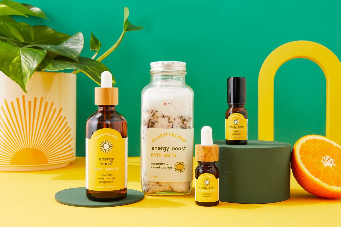 Aromatherapy Body Massage Oil with Rosemary Sweet Orange | Etsy