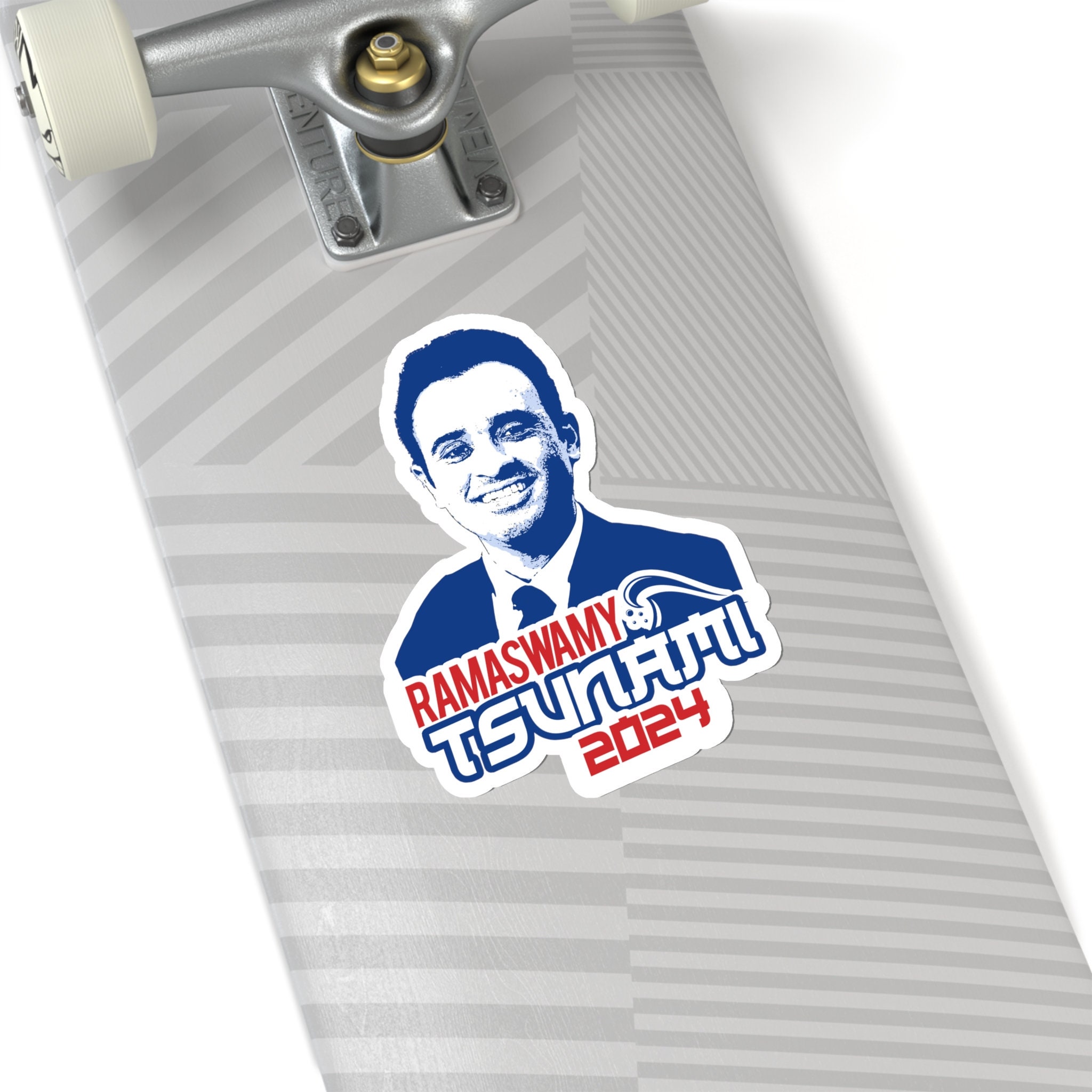 Vivek Ramaswamy Tsunami Kiss-cut Stickers - Etsy