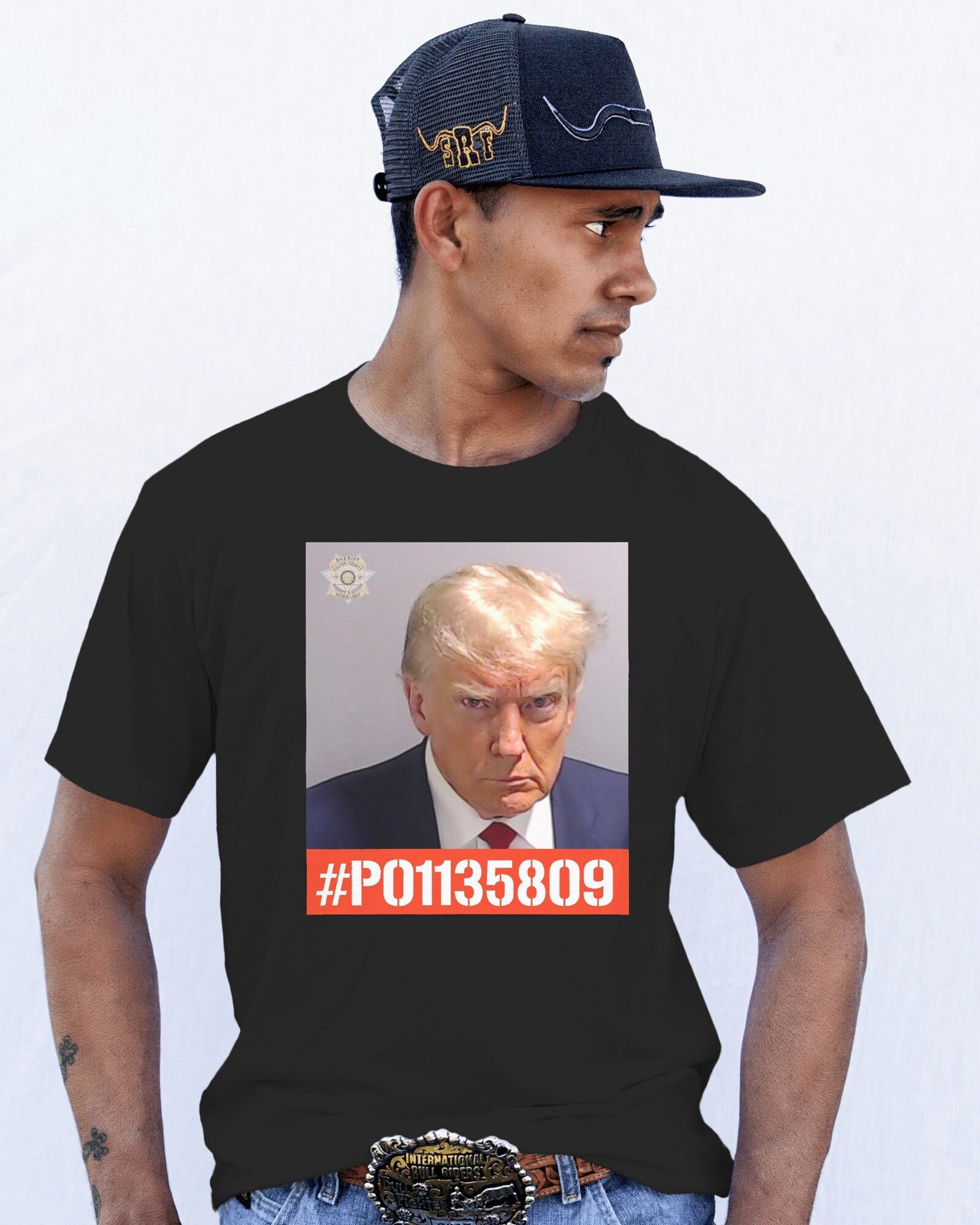 Donald Trump Mugshot Fulton County Inmate No. P01135809 Unisex - Etsy ...