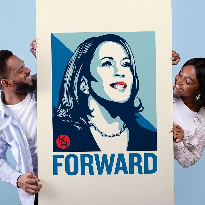 Kamala Harris Wall Poster - Etsy