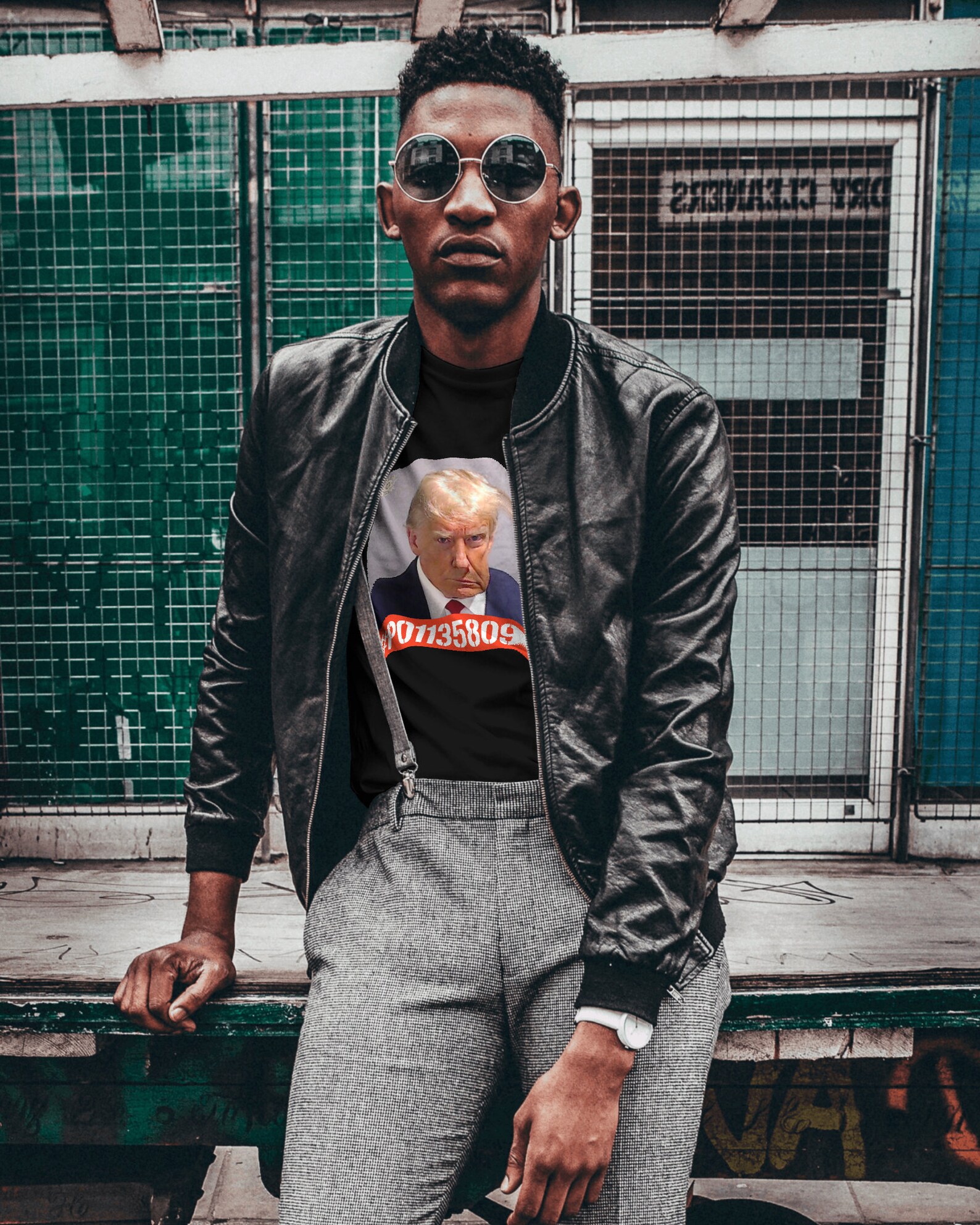 Donald Trump Mugshot Fulton County Inmate No. P01135809 Unisex - Etsy ...