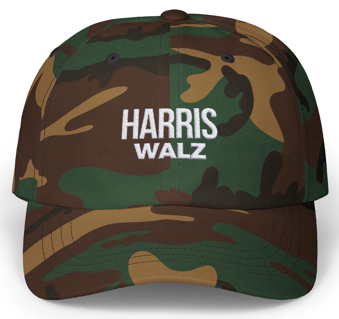 Harris Walz 2024 Camouflage Classic Hat - Etsy