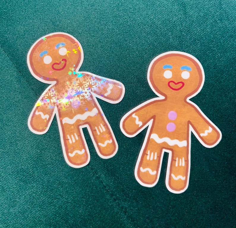 Shrek Movie Inspired Gingy Gingerbread Man Sticker Decal Matte ...