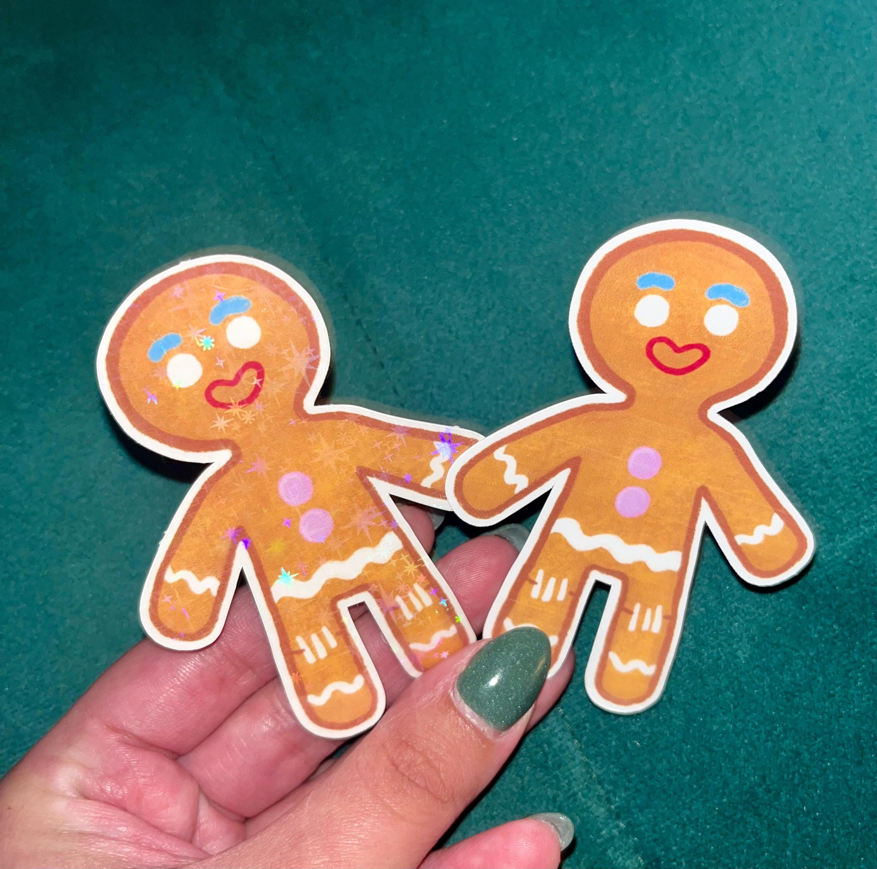 Shrek Movie Inspired Gingy Gingerbread Man Sticker Decal - Matte ...