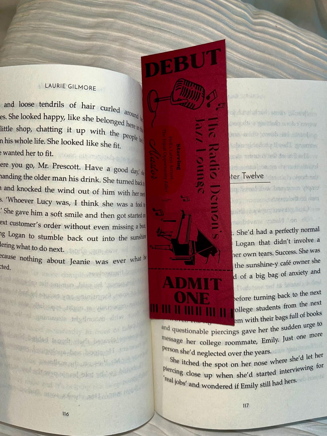 Alastor Hazbin Hotel Inspired Bookmark, Character Book Lover Gift ...
