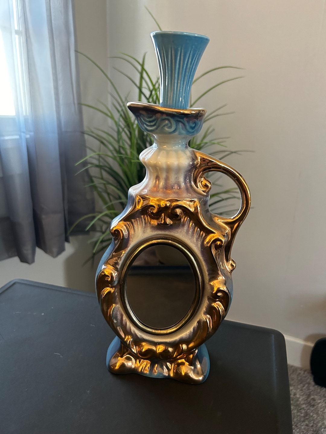 Jim Beam 1975 4/5 Quart Decanter Collectible Reflections in Gold” - Etsy