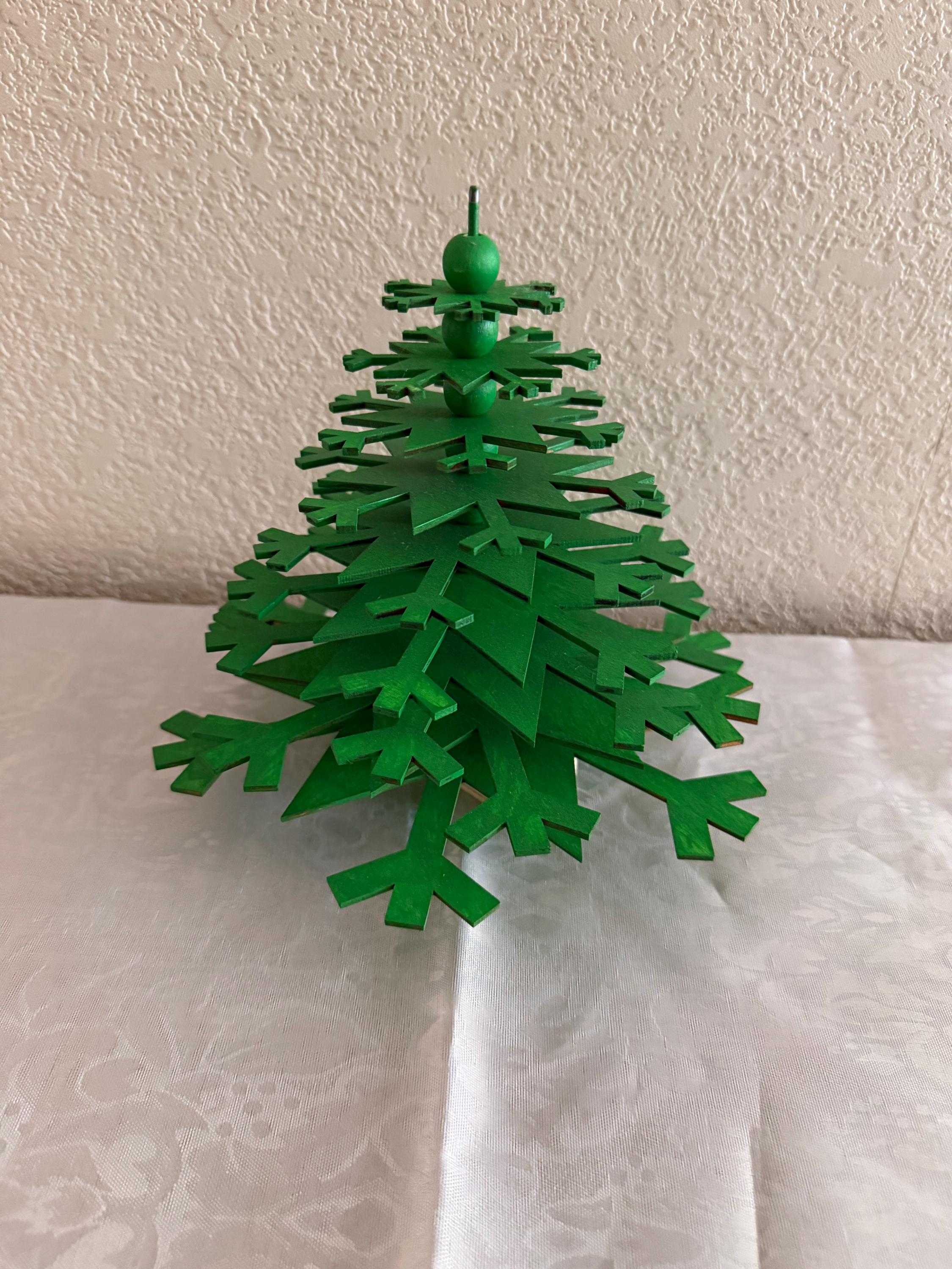Vintage Wooden Stackable Christmas Tree 10” Tall. Swedish Style ...