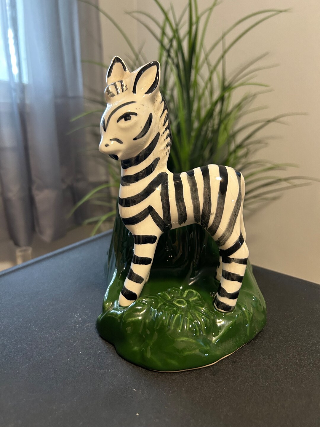 Vintage Shawnee Pottery Zebra Planter - Etsy