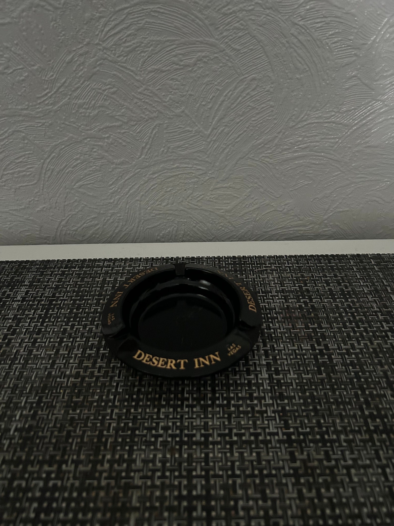 Vintage Desert Inn Black Ashtray From Las Vegas Hotel - Etsy