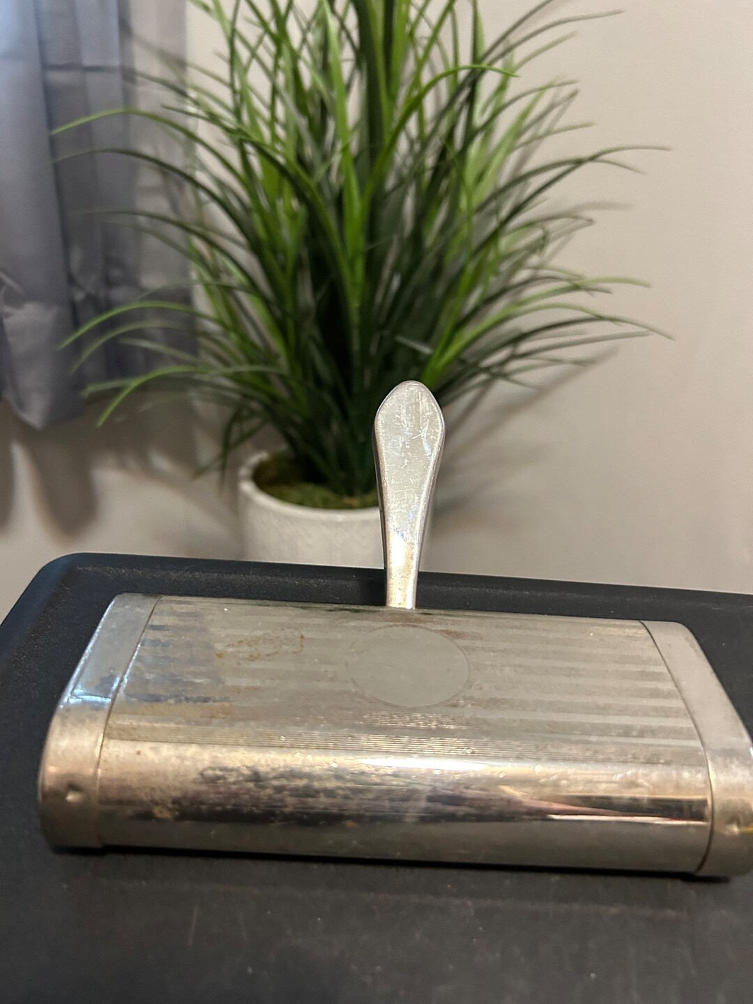 Vintage Crumb Table Sweeper Silver Plated. - Etsy