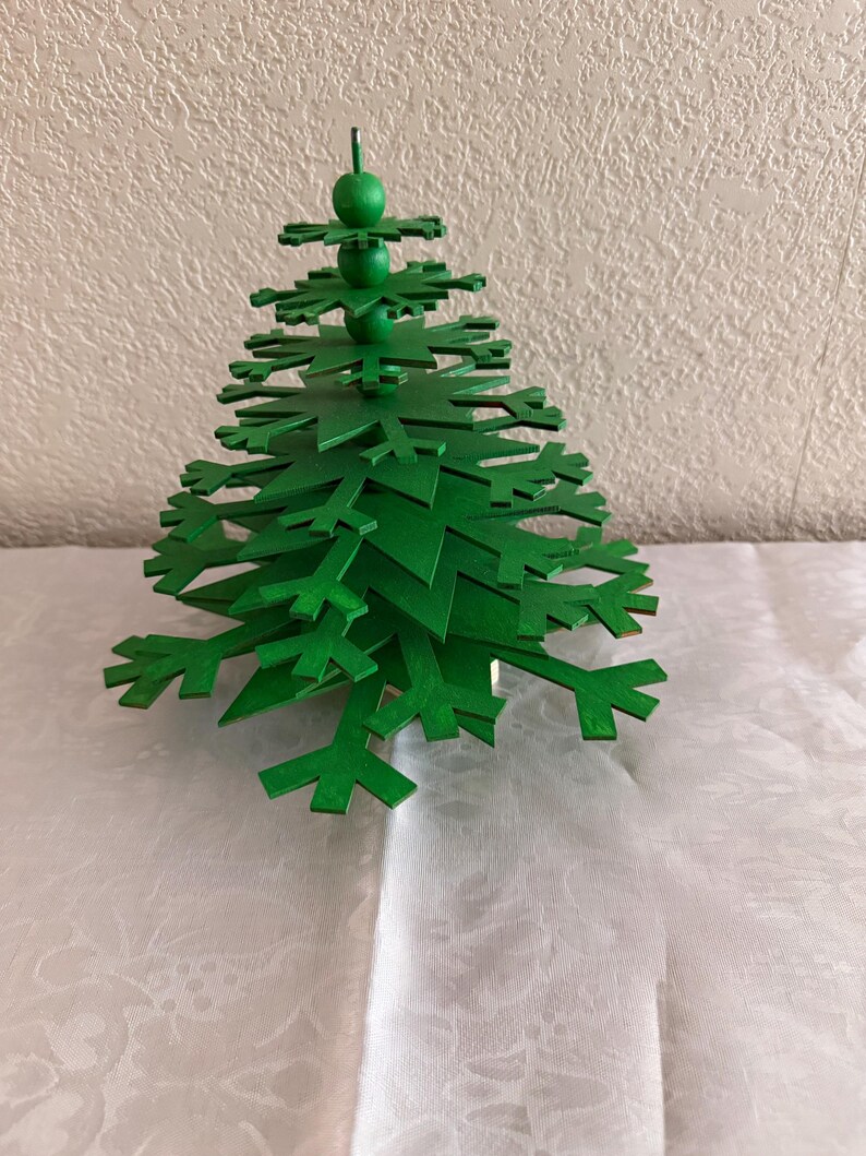 Vintage Wooden Stackable Christmas Tree 10” Tall. Swedish Style ...