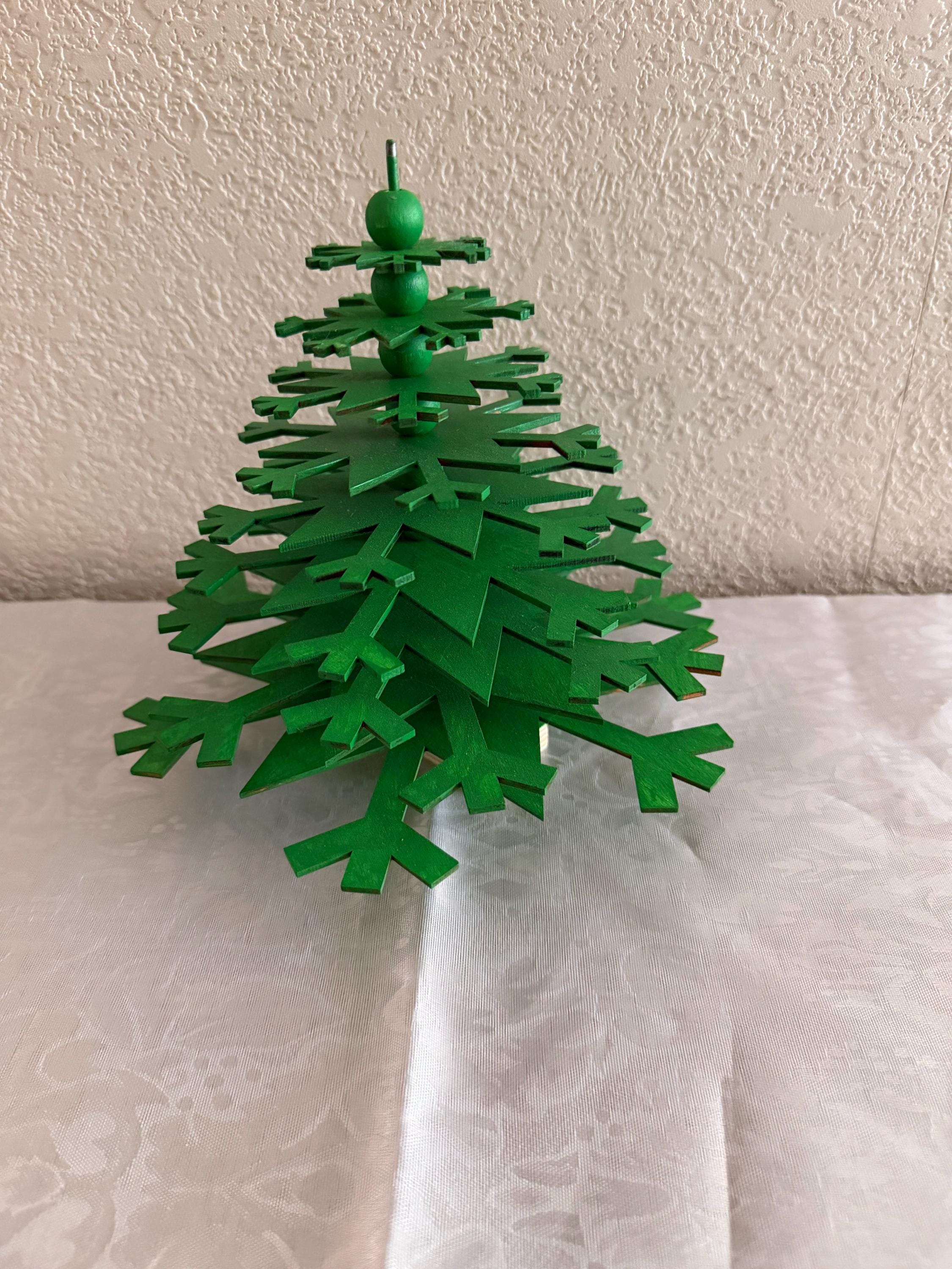 Vintage Wooden Stackable Christmas Tree 10” Tall. Swedish Style ...