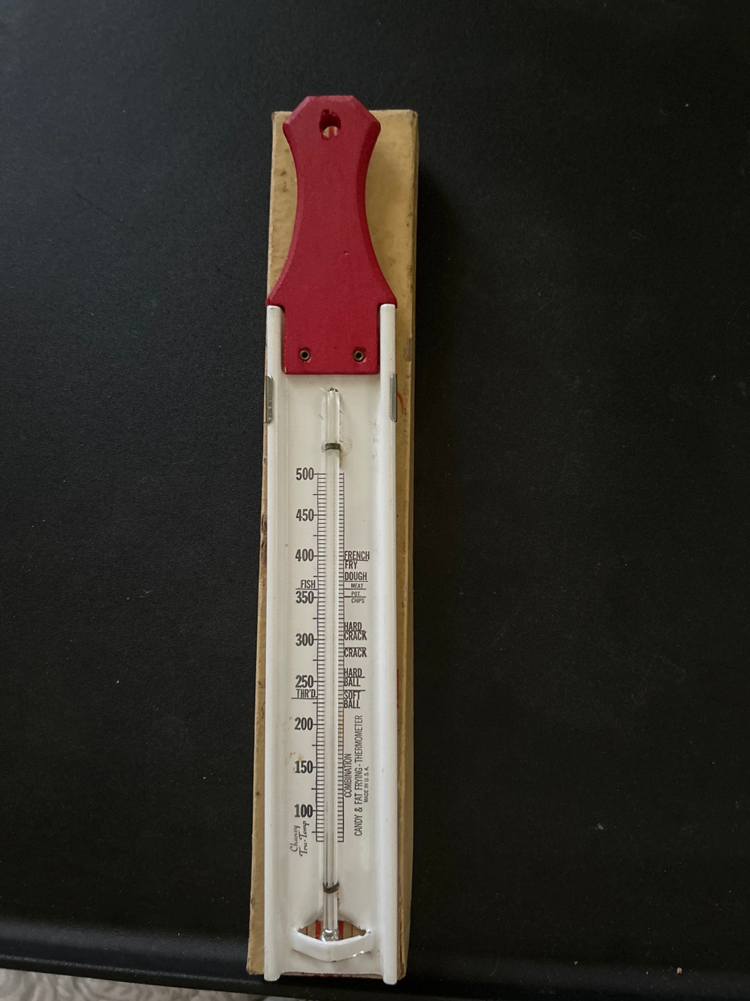 Old Chaney Tru-temp Deep Frying and Candy Thermometer! Vintage ...
