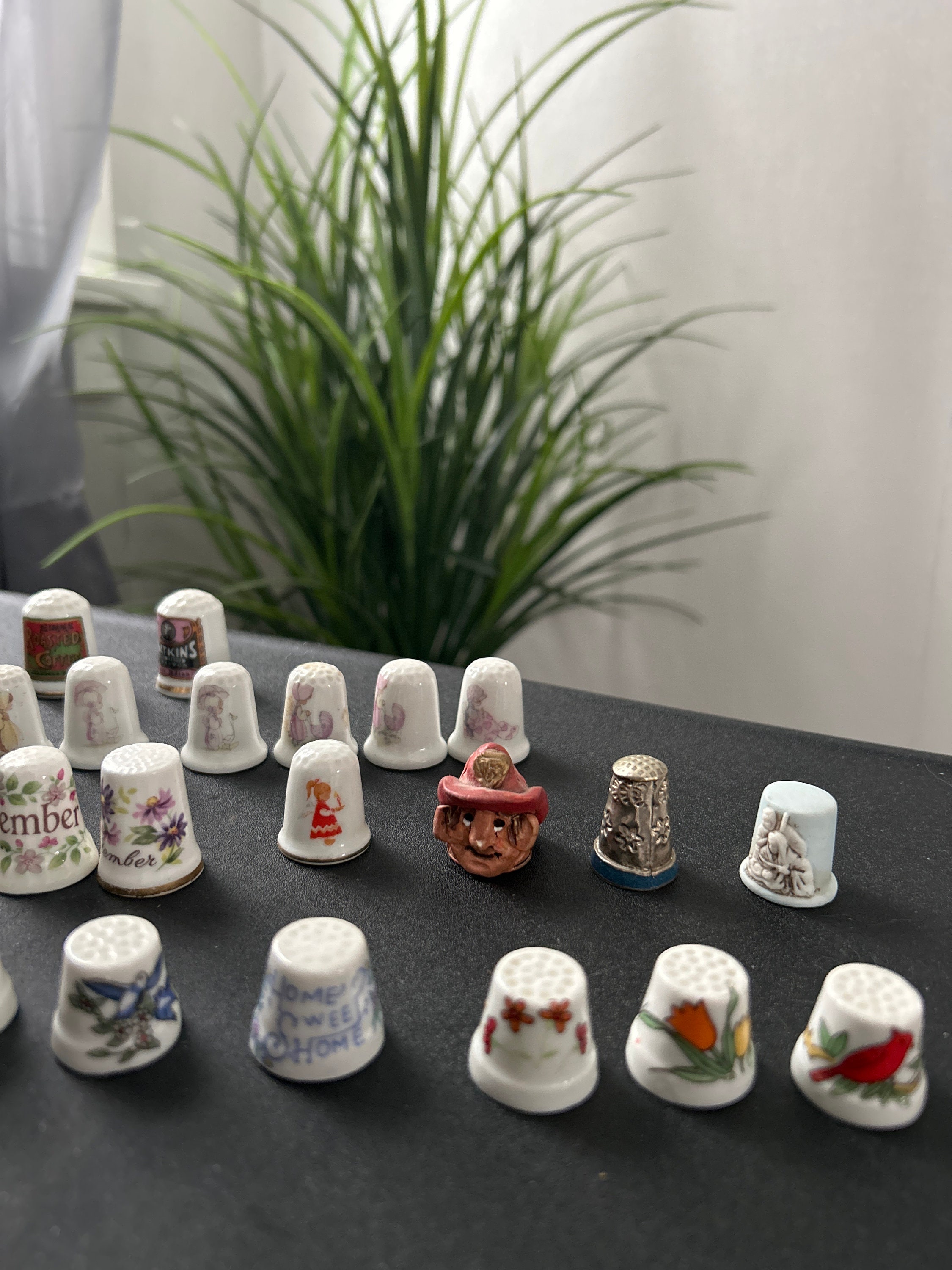 Vintage Thimble Collection - Etsy