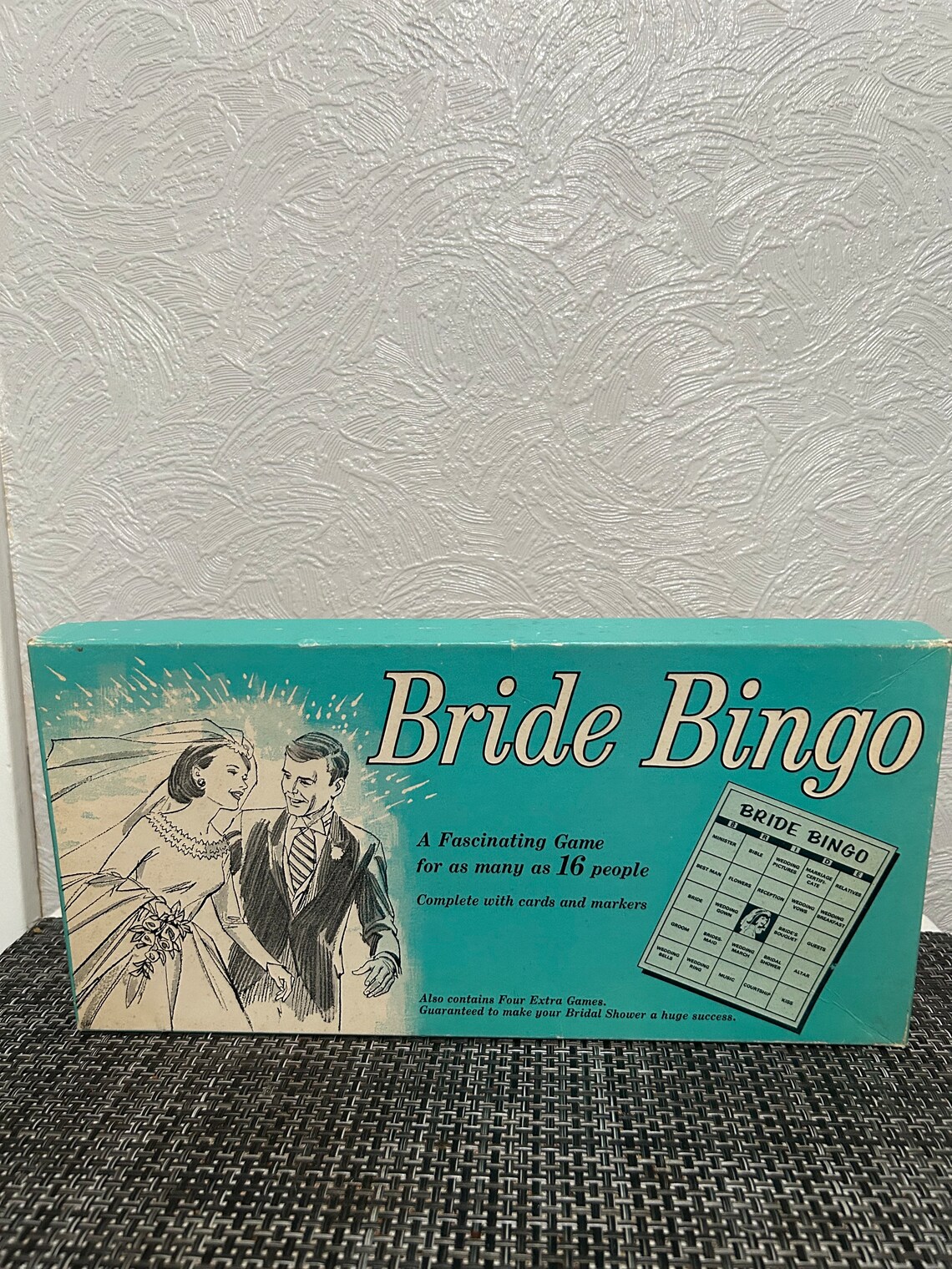 Vintage 1957 Bride Bingo Game. - Etsy