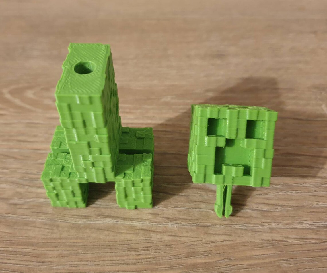 Minecraft Creeper Toy Etsy