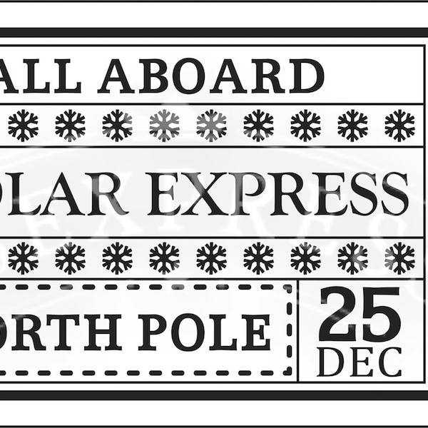 Polar Express Party - Etsy