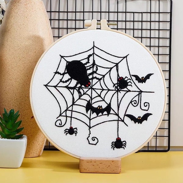 Spider Embroidery - Etsy